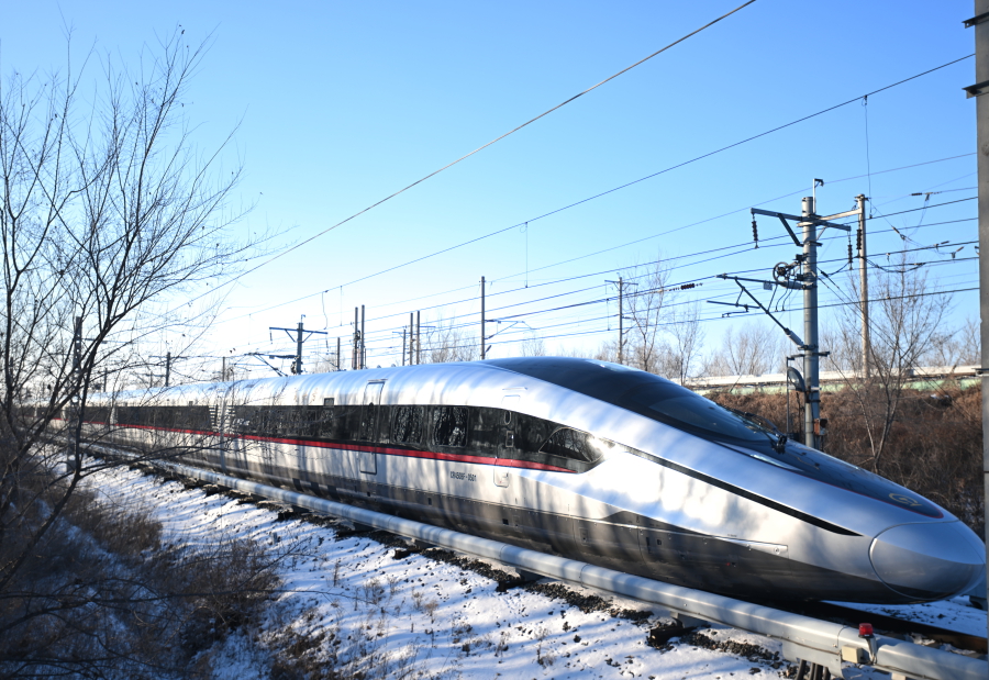 运营时速400公里！CR450动车组样车正式发布-中国吉林网